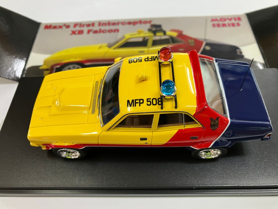 ACE 1/43 MAD MAX FORD XB FALCON MFP SEDAN V8 MAX'S 1st INTERCEPTOR ...