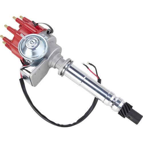 Ready to Run Distributor, Red, Fits Chevy Small Block / Big Block | eBay