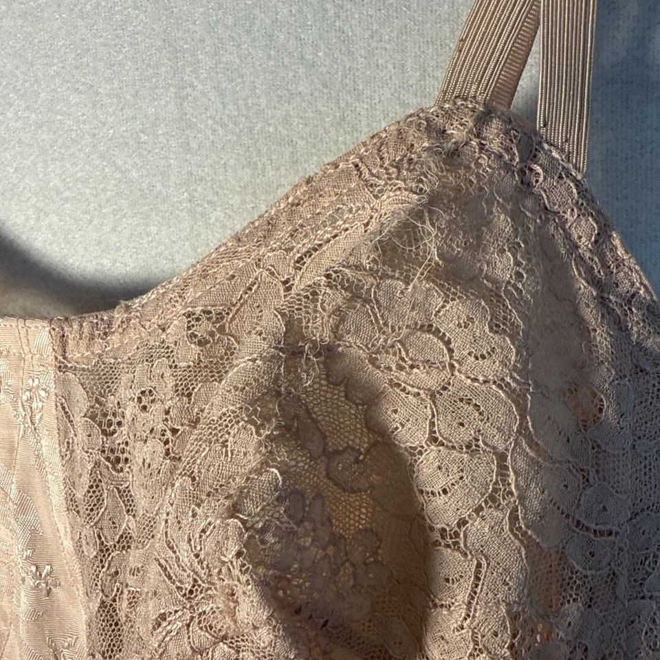 RARE VTG Lady-Lyke Open Bottom Corset Girdle Brocade SIZE 32 CORSELETTE ...
