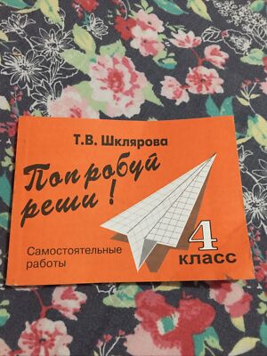 Russian Math Book 4 Grade попробуй реши т.в шклярова математика 4 класс ...