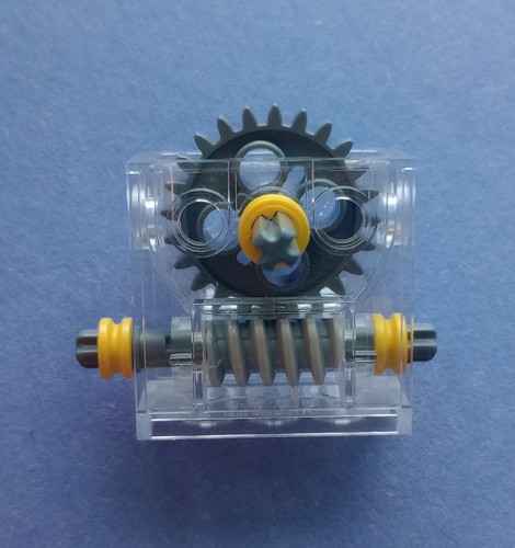 LEGO Technic GEAR BOX ASSEMBLY 2 x 4 x 3 1/3 Worm screw gear motor | eBay