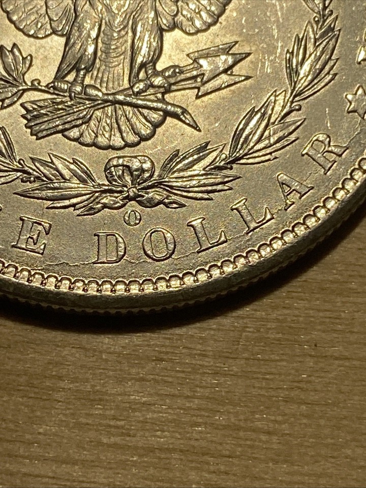 1899-O Morgan Silver Dollar with Clashes On Round Reverse AU Coin | eBay