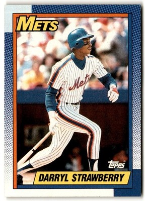 Darryl Strawberry 1990 Topps #600 New York Mets | eBay