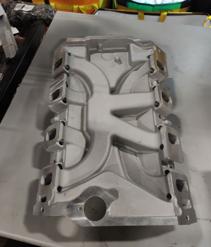 Dual Plane Intake Manifold Fit Ford FE 360 390 406 410 427 428 Aluminum ...