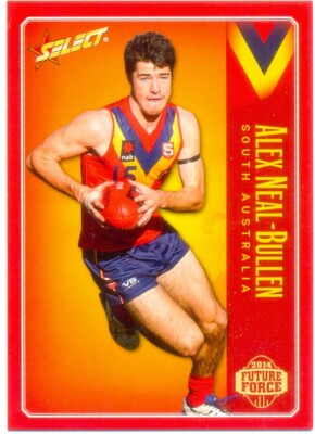 2014 Select AFL Future Force series card - 34 - Alex Neal-Bullen-South ...