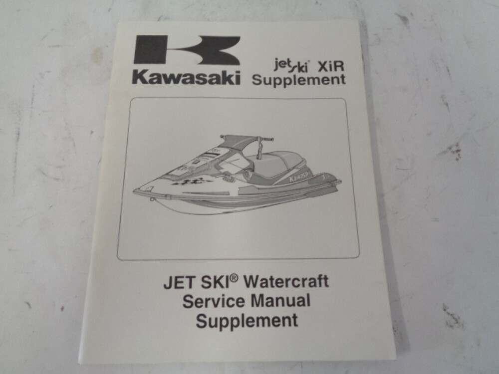 Kawasaki Jet Ski 1994 XIR 750 OEM Service Manual Supplement # 99963 ...
