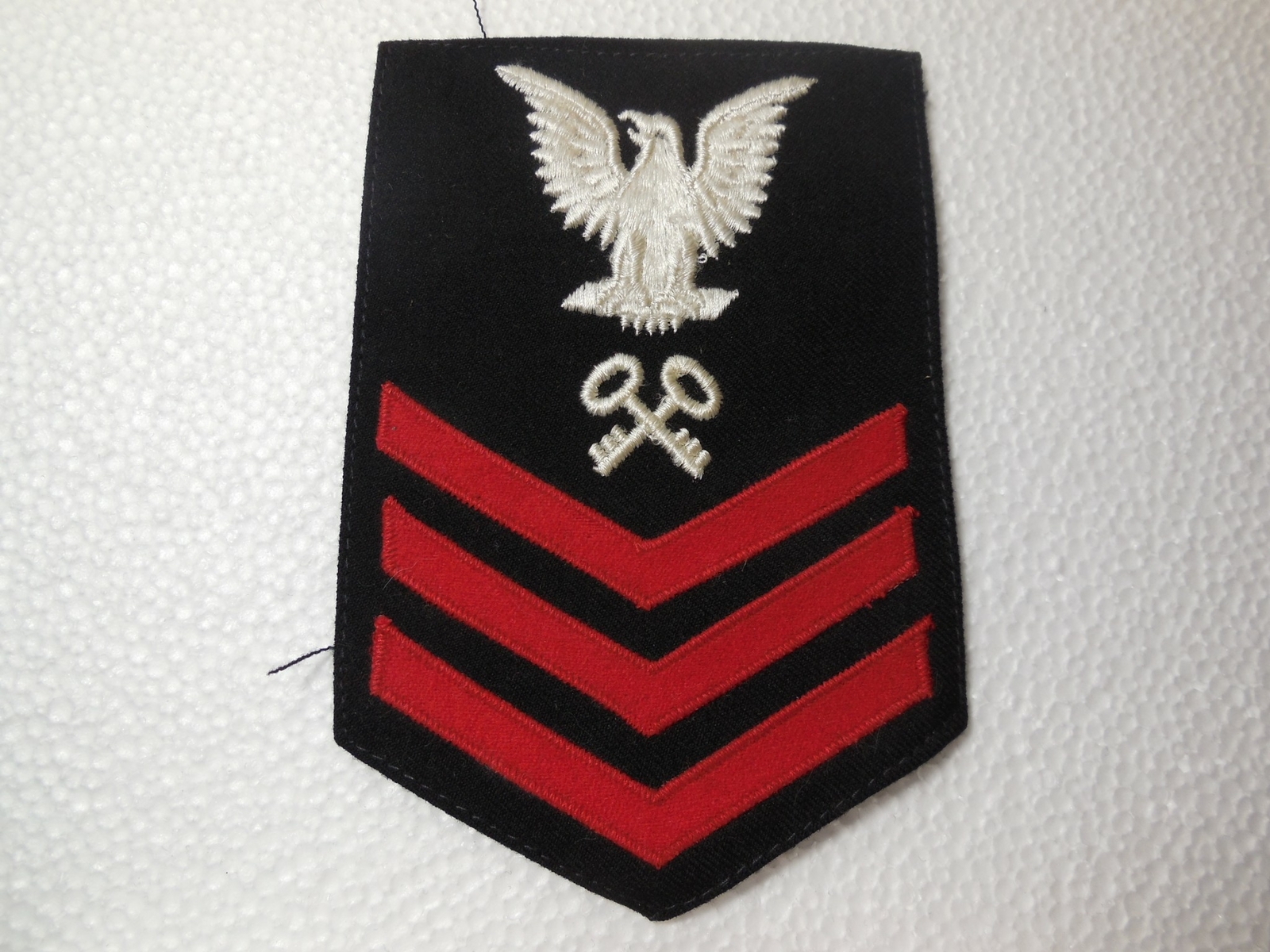 NAVY PETTY OFFICER 1ST CLASS STOREKEEPER RATE PATCH NOS 40'S-50'S | eBay