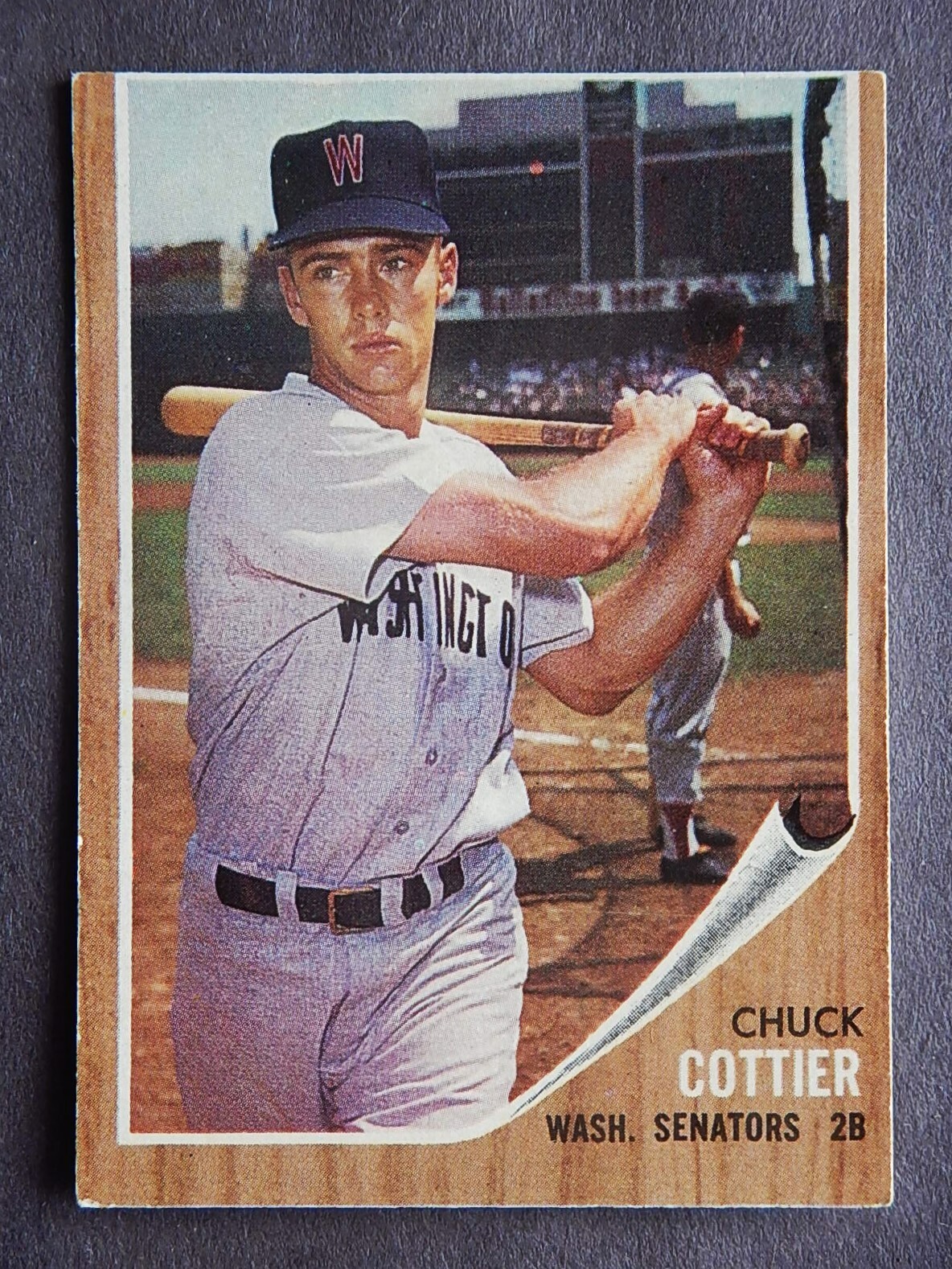 Chuck Cottier #27 Topps 1962 Baseball Card (Washington Senators) *VG | eBay