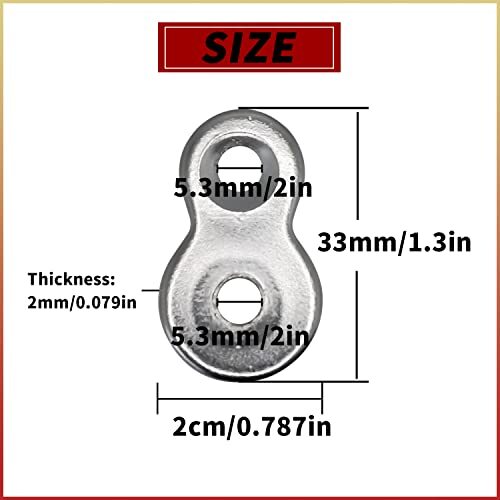 48 Pcs Figure 8 Fastener Steel,Table Top Fasteners - Heavy Duty ...
