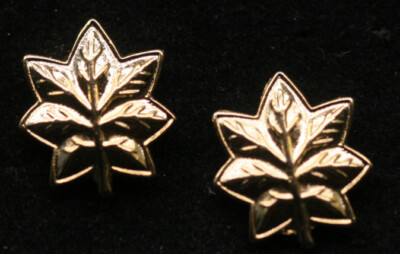 2 LIEUTENANT COMMANDER HAT COLLAR PINS UP US NAVY COAST GUARD OFFICER ...