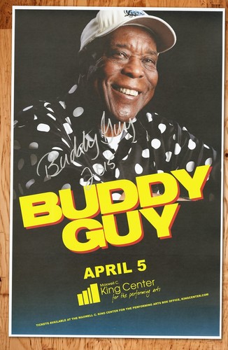 Buddy Guy autographed gig poster | eBay