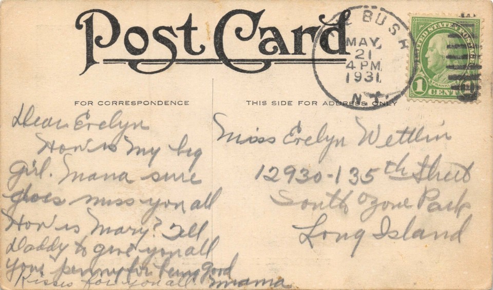 PINE BUSH NY~THE SWIMMING POOL & PINE LODGE-JOSEPH BURKEL PROP-1931 ...