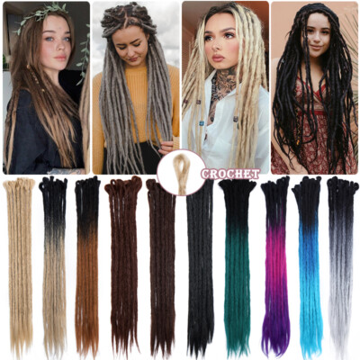 Single End Handmade Dread Locs Braids Crochet Dreads Dreadlocks Hair ...