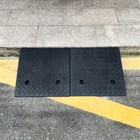 2 x Heavy Duty Rubber Kerb Ramps Driveway Car Vehicle Threshold Ramp ...