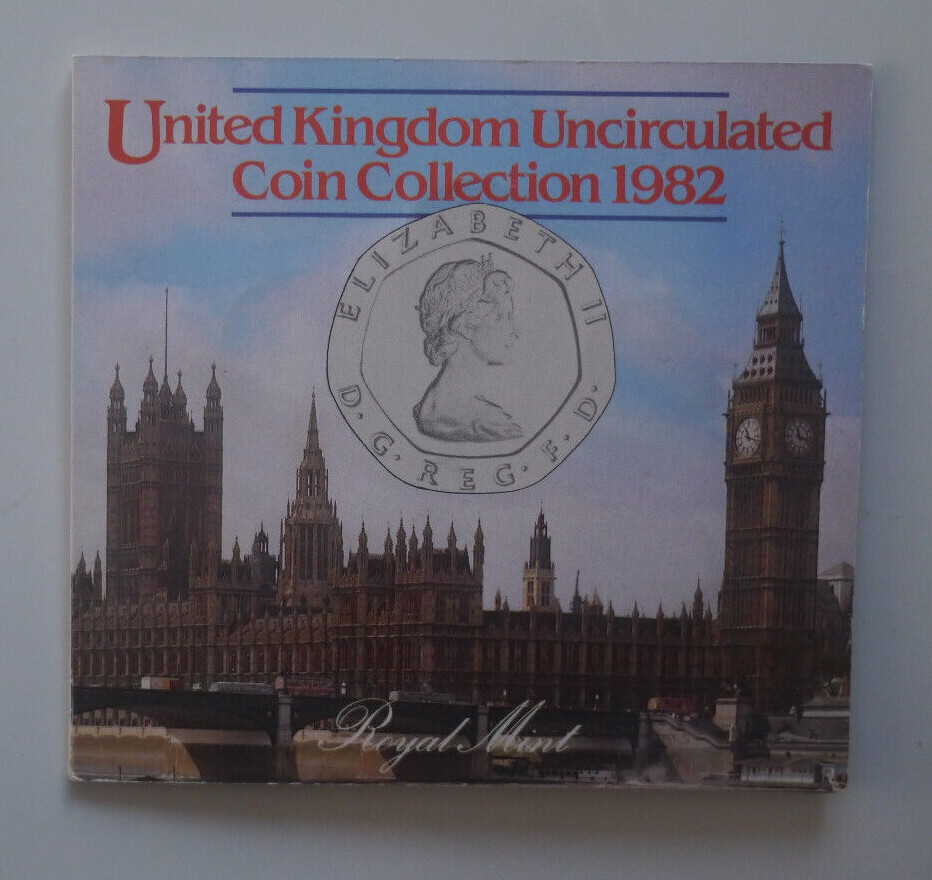 1982 - 2007 Royal Mint UK Brilliant Uncirculated BUNC Coin Set- Select ...