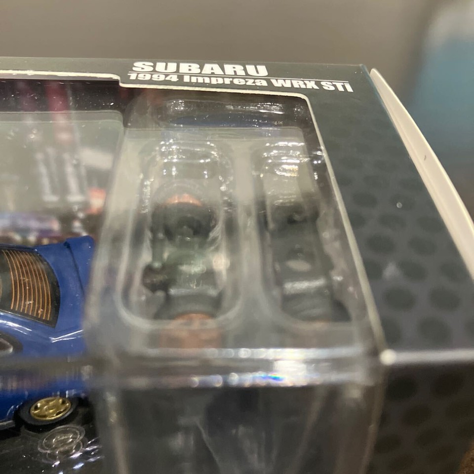 Subaru Impreza Wrx Gc8 1994 Sports Blue 1/64 Scale Diecast 64B0058 | eBay