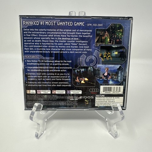 Sony PlayStation 1 Fear Effect 2 Retro Helix PS1 Complete Tested Reg ...