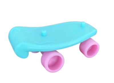 Hasbro Littlest Pet Shop Skateboard Only LPS Accessory Pink Wheels | eBay