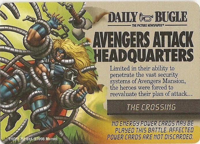 Marvel OVERPOWER The Crossing Mission and Event SET Vision Wasp Scarlet ...