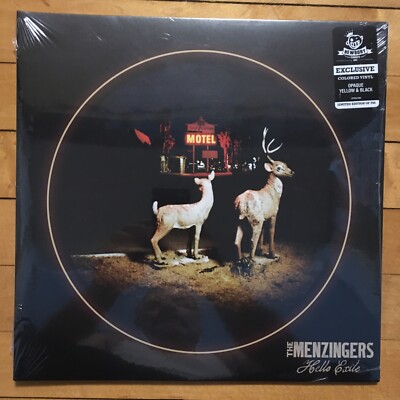 Hello Exile Opaque Yellow & Black Vinyl by The Menzingers Newbury ...