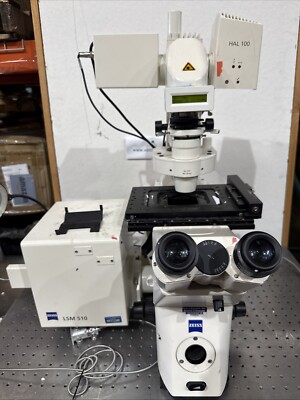 Zeiss Axiovert 200M Fluorescent Microscope LSM 510 Laser Scanning ...