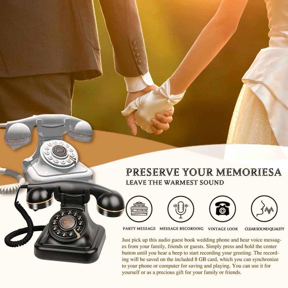 Audio Message Book Voice Record Vintage Recorder with Wishes Z7N4 | eBay