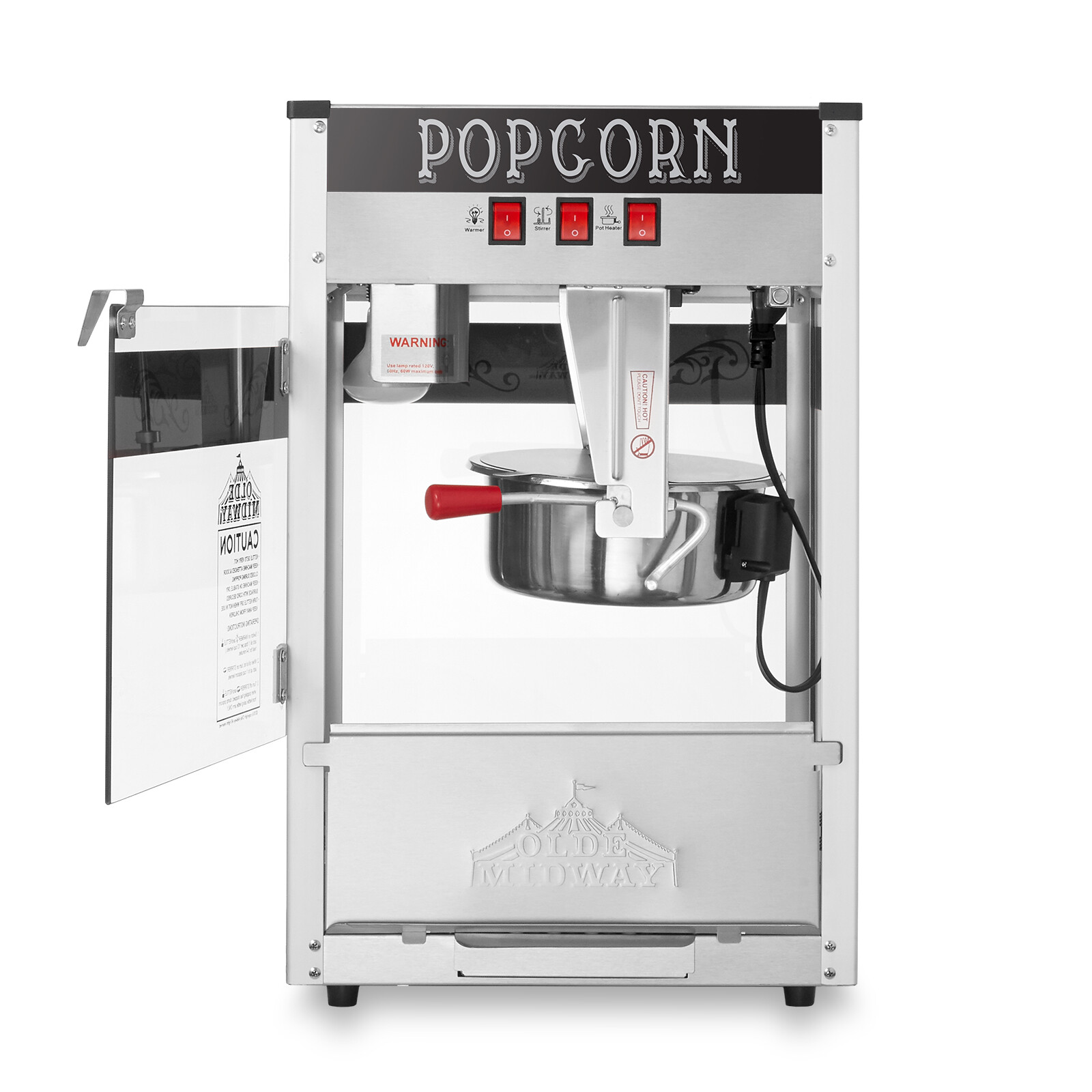 Commercial Popcorn Machine Maker Popper with 8-Ounce Kettle | eBay