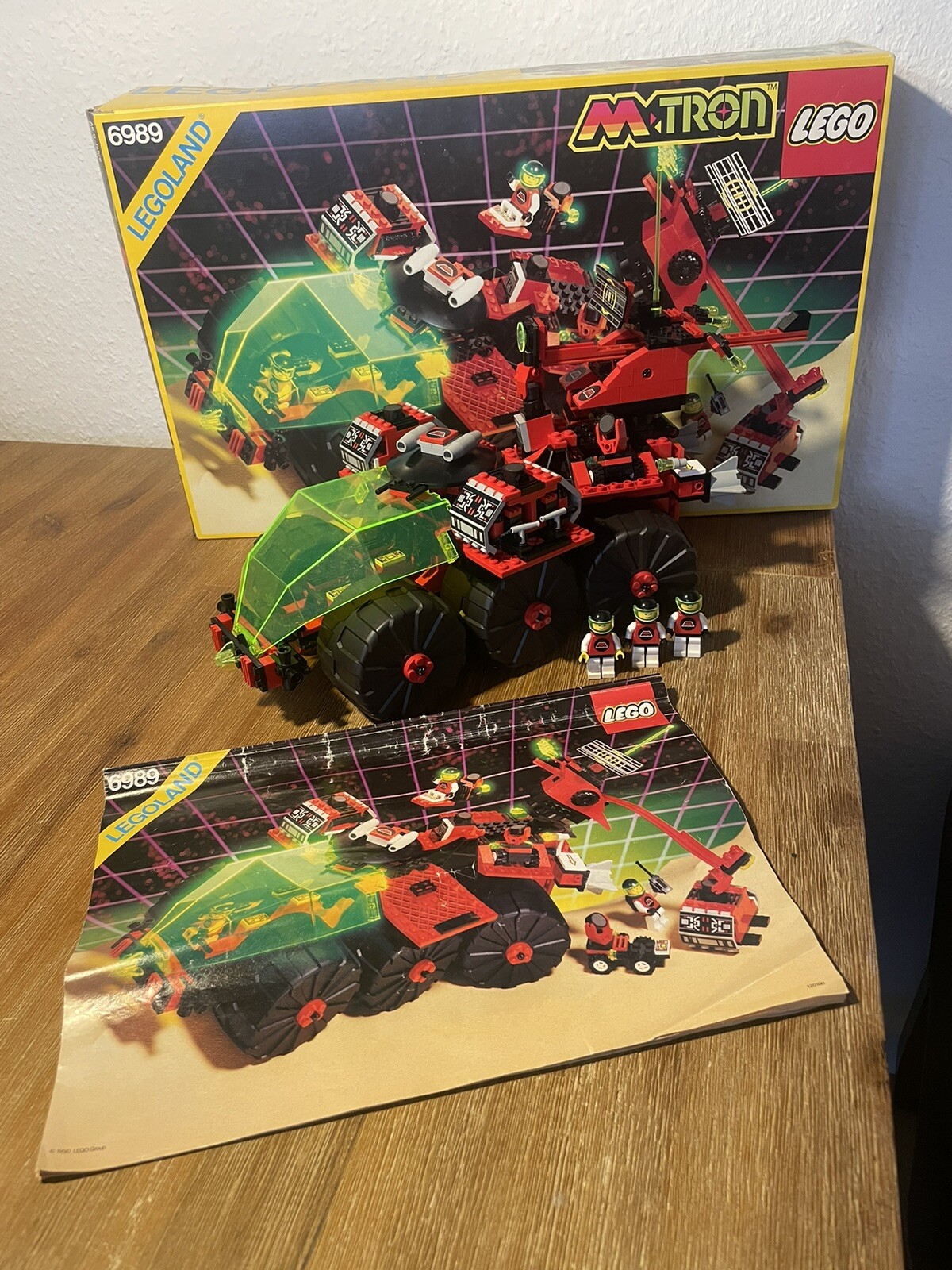 Lego 6989 Mega Core Magnetizer 1990 M-Tron Space KOMPLETT / BLISTER ...