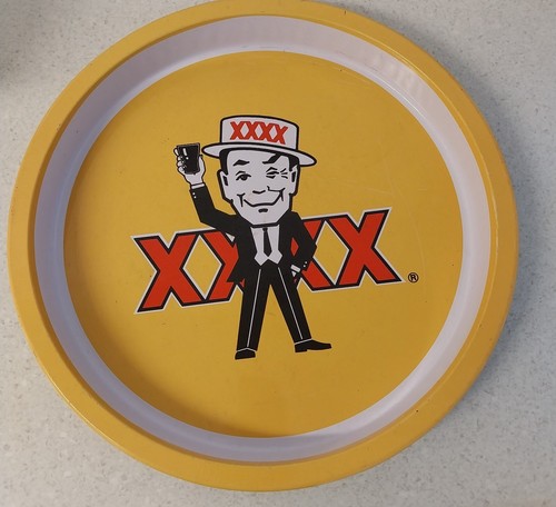 vintage Mr Fourex XXXX beer metal tray 32cm | eBay