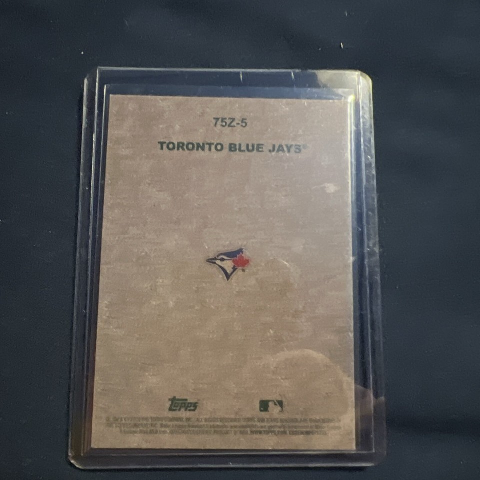 2024 Topps Heritage Toronto Blue Jays Team #75Z-5 (Black Border Animal Rare) | eBay