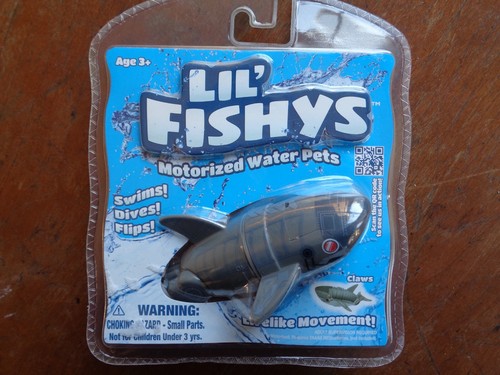 Lil Fishys Motorized Water Pets Jaws Shark Rare Pool Bath Toy 2013 ...