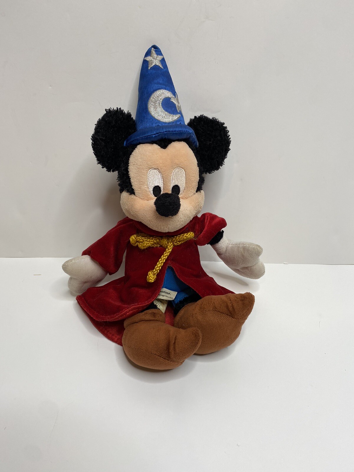 Mickey Mouse Wizard Plush Authentic Disney Parks! | eBay