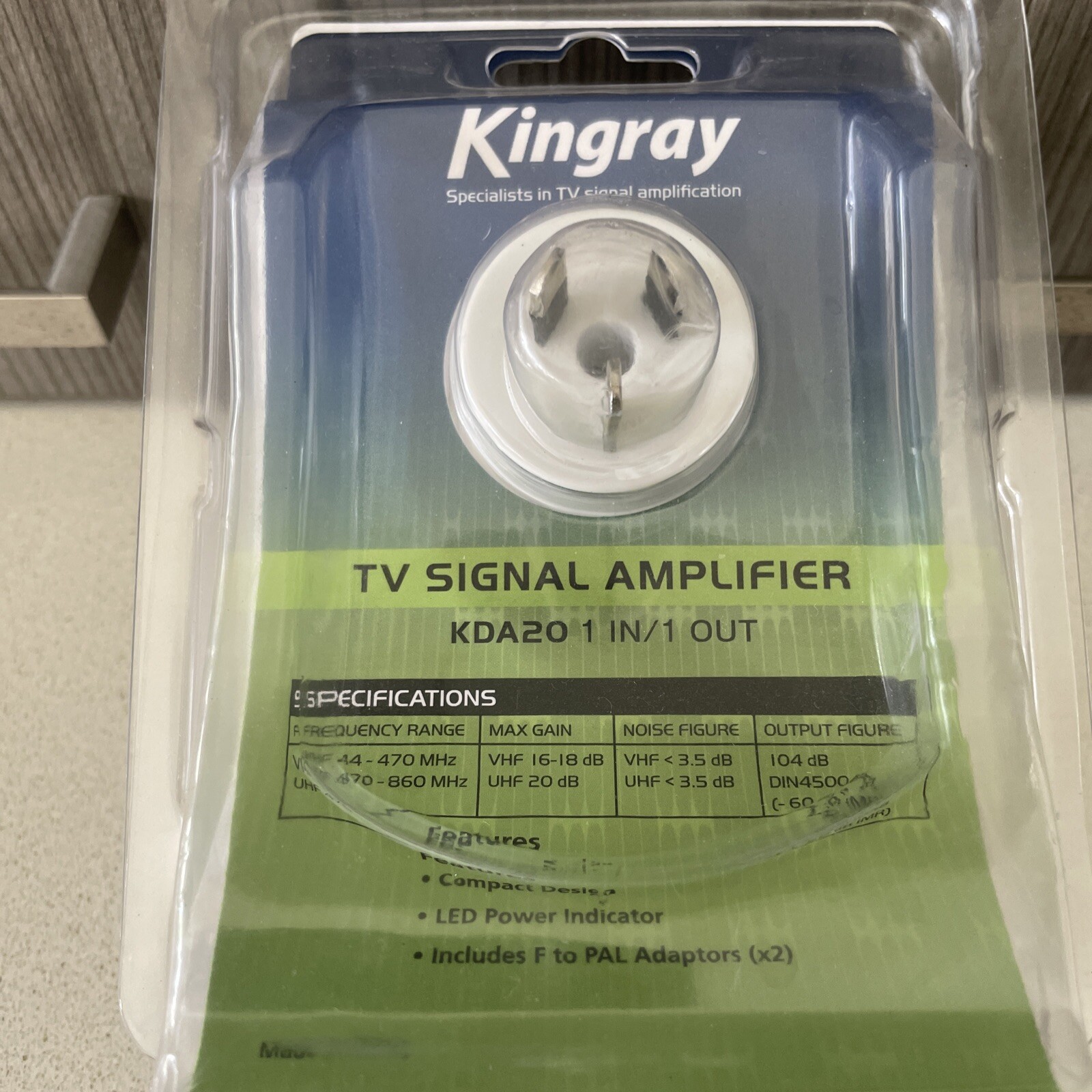 GME Kingray Kda20 TV Signal Amplifier for sale online | eBay