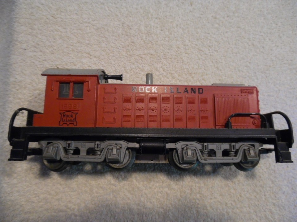 Vintage Marx 0 Gauge S-3 Switcher Locomotive Rock Island #1998 | eBay