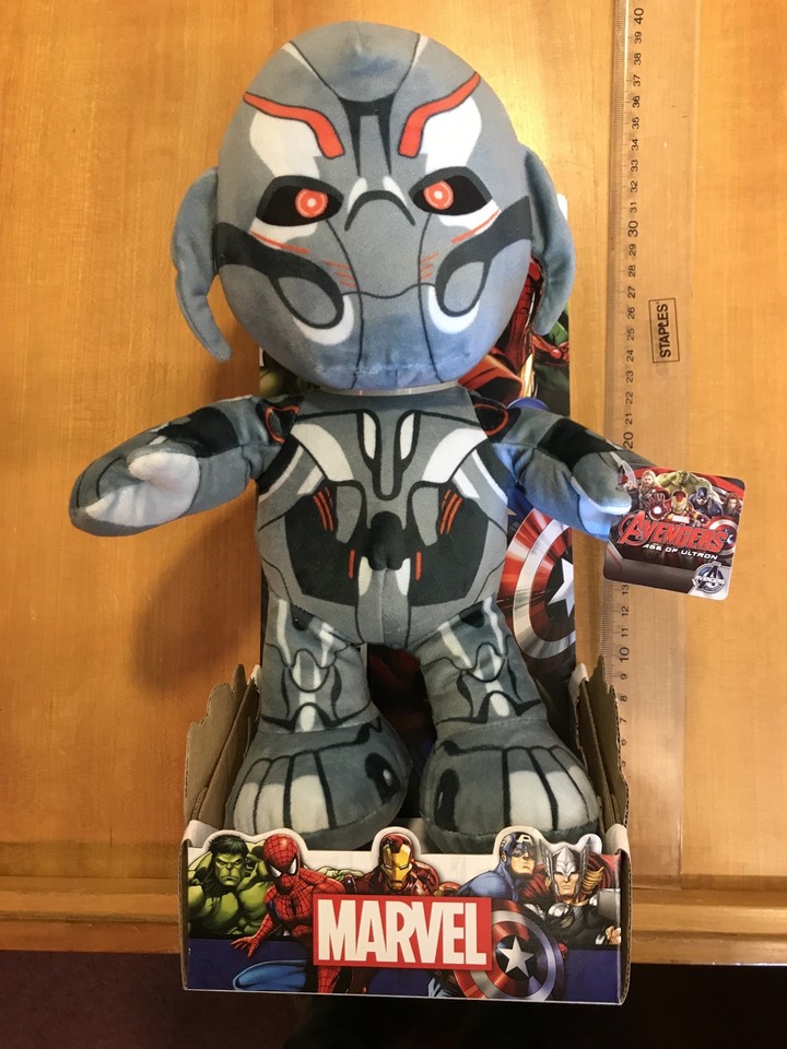 Rare Official Licensed Marvel Avengers Age Of Ultron Plush Toy Ultron ...