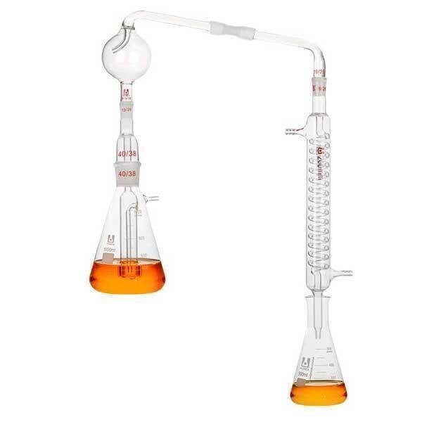 Volatile Acid Glassware Set 1000-2000ml Boiling Distillation Chemistry ...