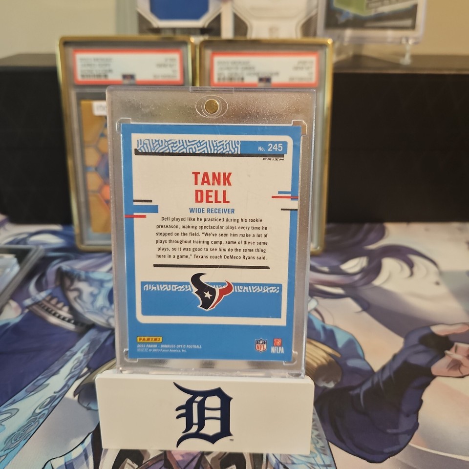 Tank Dell Emoji 💯 SSP Rated Rookie Football Card | eBay