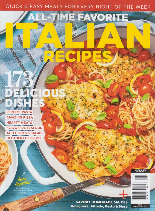 CENTENNIAL KITCHEN | ALL-TIME FAVORITE ITALIAN RECIPES | eBay