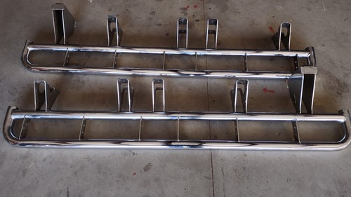 Hummer H2 CHROME Rocker Shield Rock Slider Rails Left Right | eBay