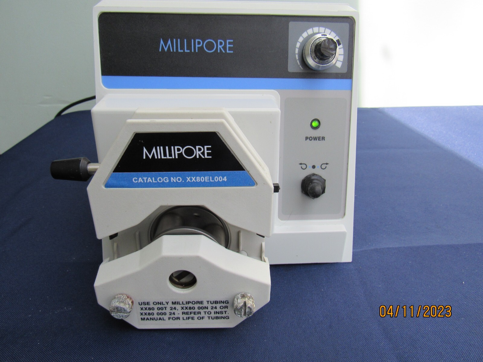 Millipore Model XX8200115 Peristaltic pump drive 6-600 rpm w/ xx80el004 ...