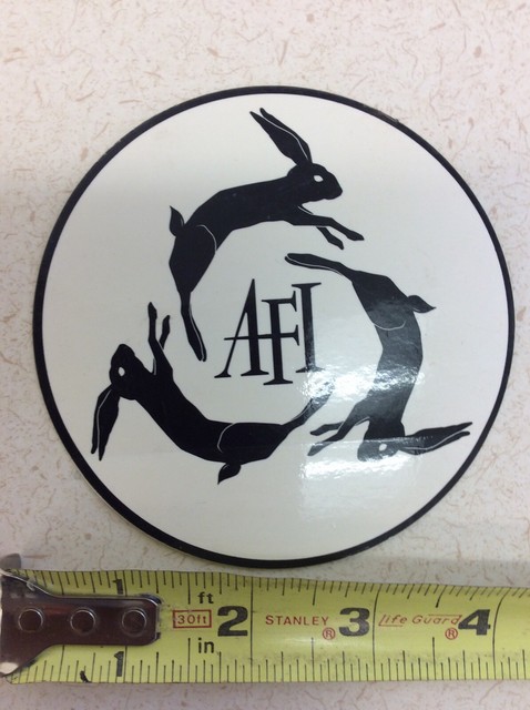 Rabbit AFI Black And White Decal Sticker (ko1-3.1.4) | eBay