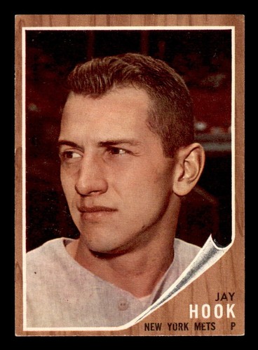1962 Topps Baseball #94 Jay Hook EX/MT *d2 | eBay