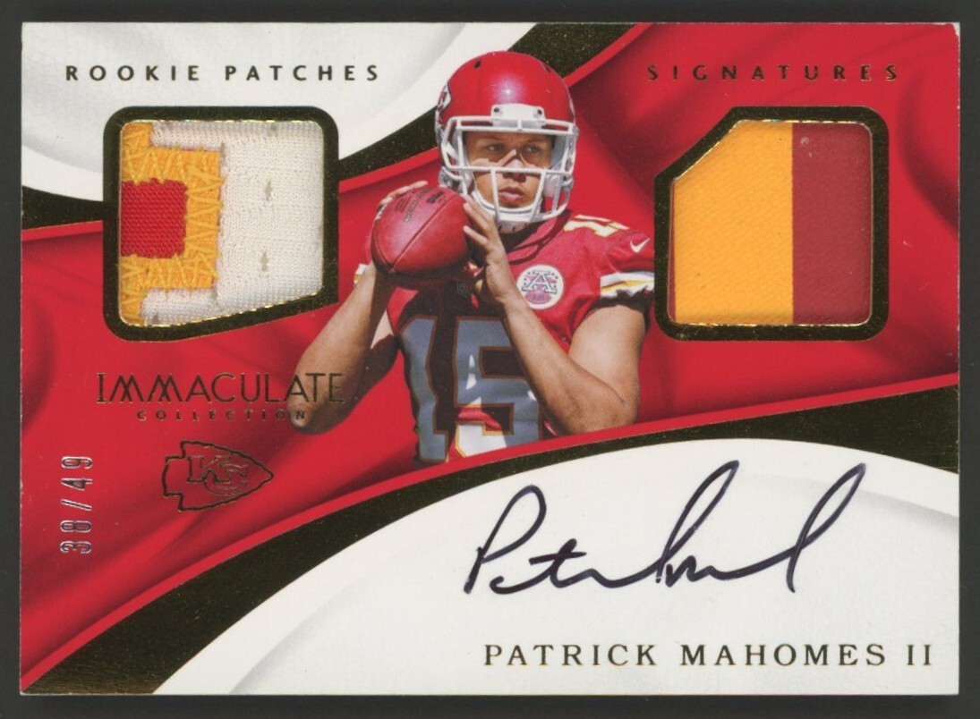 Patrick Mahomes Rookie Cards: eBay's Most Watched Auctions