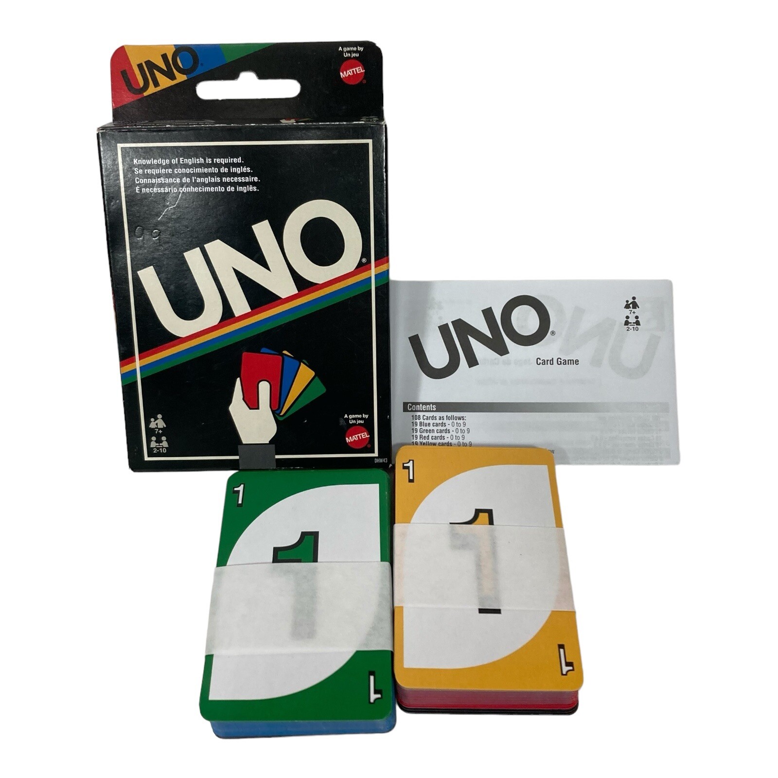 Mattel Games Uno Retro Edition Family Card Game Collectible Cards ...