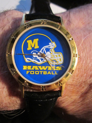 HAWKS FOOTBALL DESIGN WATCH FITS UP TO 8 1/2" WRIST - BBA44 | eBay