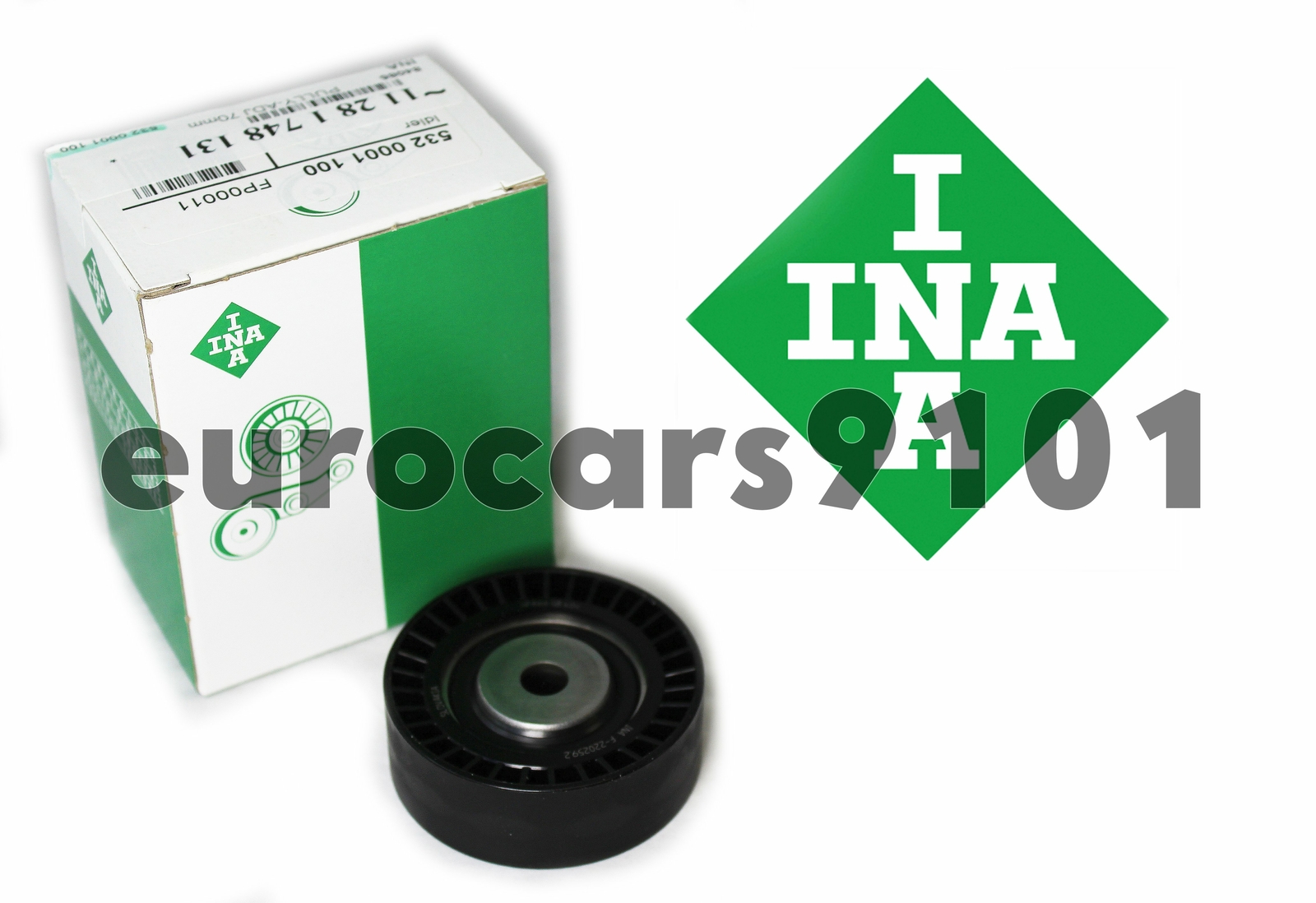 New! BMW X3 INA Accessory Drive Belt Tensioner Pulley 5320001100 ...