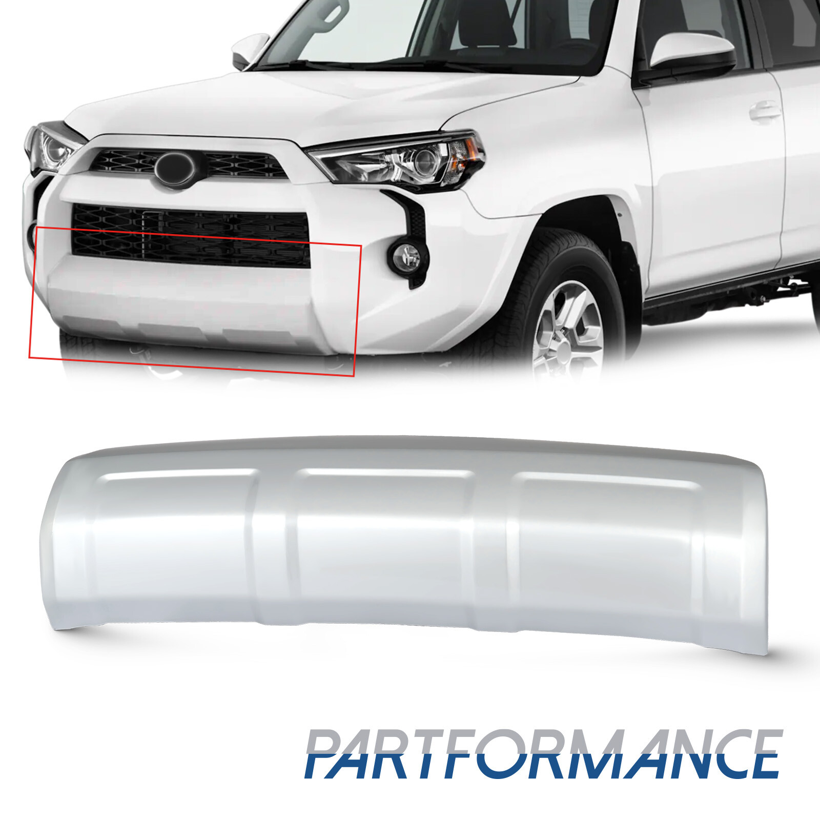 For Toyota 4Runner 2014-2022 Front Bumper Lower Valance Panel Air Dam ...