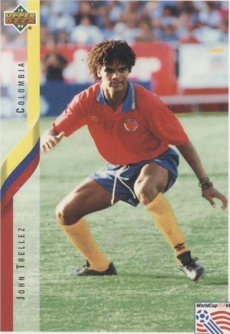 1994 Upper Deck World Cup English/German - John Trellez #44 for sale ...