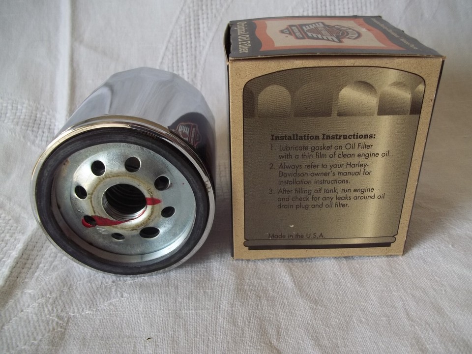 GENUINE HARLEY DAVIDSON ORIGINAL OIL FILTER 63796-77A | eBay