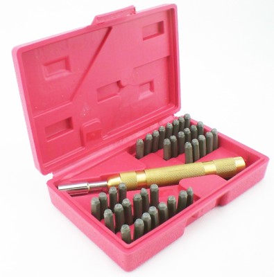 Trailer Chassis Stamp Number And Letter Identity Security Vin Plate Tag ...